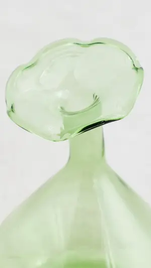 TIZO DESIGN Glass Angled Neck Mini Vase