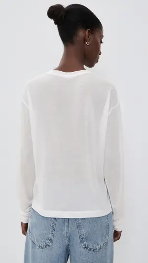 AGOLDE Sasha Long Sleeve Tee