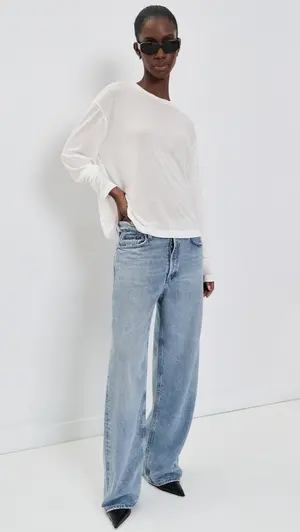 AGOLDE Sasha Long Sleeve Tee