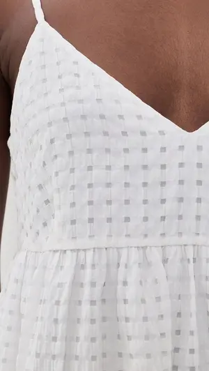 Jenni Kayne Cove Check Midi Dress