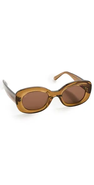 JIMMY FAIRLY Cinnamon Sunglasses - Brown