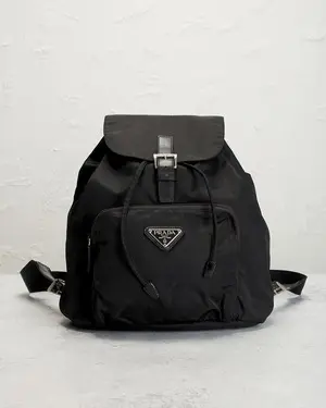 FWRD RENEW Prada Tessuto Mini Backpack