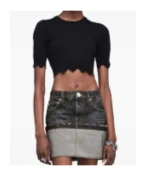 Marc Jacobs Fan-shaped Edge Top