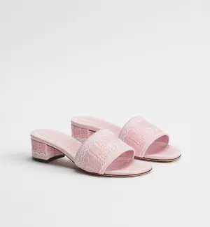 Dior Dioramour Dentelle Heeled Slide