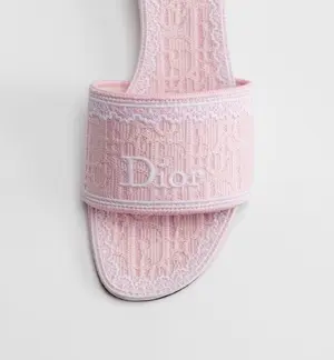 Dior Dioramour Dentelle Heeled Slide
