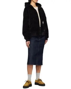 Carhartt Work In Progress Single Knee Denim Skirt - Blue