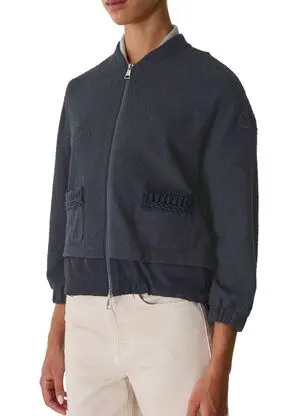 Moncler Zippered Cardigan