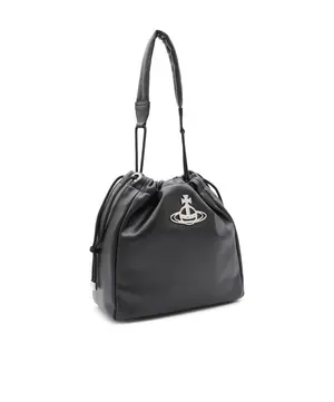 VIVIENNE WESTWOOD Logo Plaque Shoulder Bag