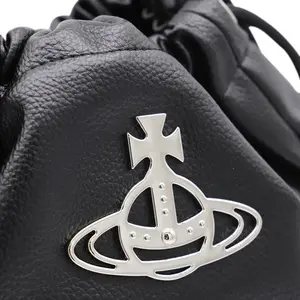 VIVIENNE WESTWOOD Logo Plaque Shoulder Bag