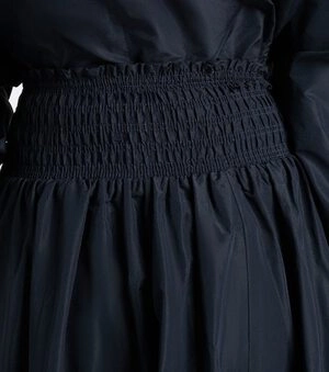 PATOU Shirred Midi Skirt