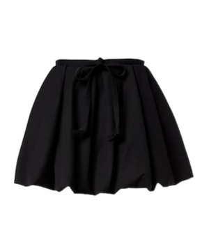 PATOU Wool-blend Miniskirt - Black