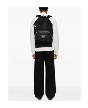 Kenzo Logo Patch Zipped Backpack