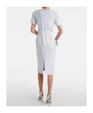 Roland Mouret Wool And Silk Midi Dress