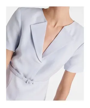 Roland Mouret Wool And Silk Midi Dress