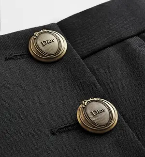 Dior Button-up Casual Pants