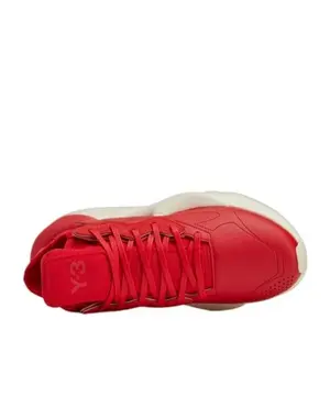 Y3 Logo Embossed Lace-up Sneakers