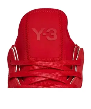 Y3 Logo Embossed Lace-up Sneakers