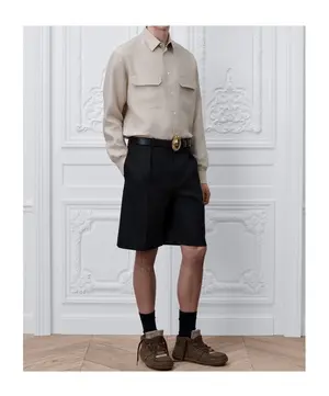 Dior Belt Loop Shorts