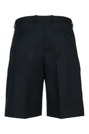Dior Belt Loop Shorts With Pleated Details