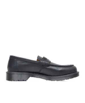 Dr. Martens Round Head Loafer Shoes - Black