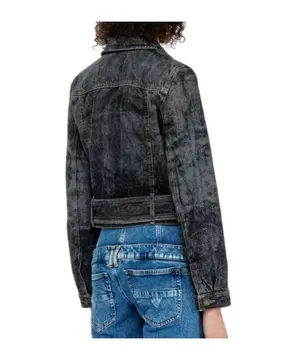 DIESEL® De-legend-s Belted Denim Jacket