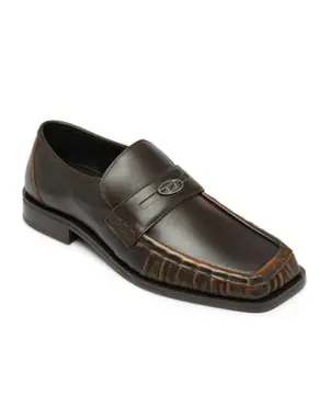 DIESEL® D-amber Leather Loafers