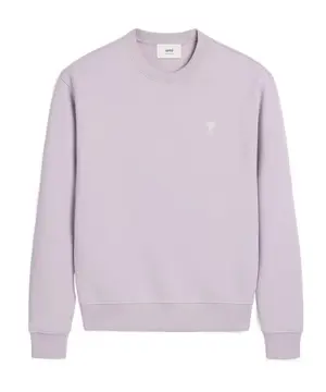 AMI Paris De Coeur Sweater - Lavender