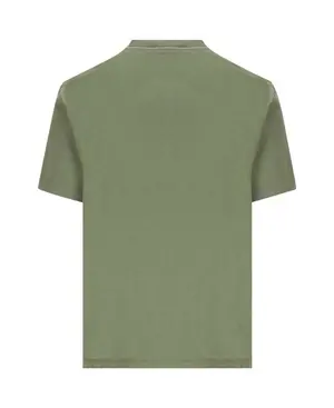 Stone Island Logo-embroidered Cotton T-shirt