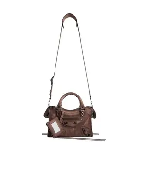 Balenciaga Le City Bag Mini In Light Espresso