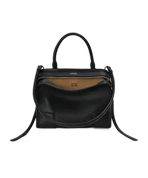Loewe Small Soft Calfskin Amazona 180 Bag - Black