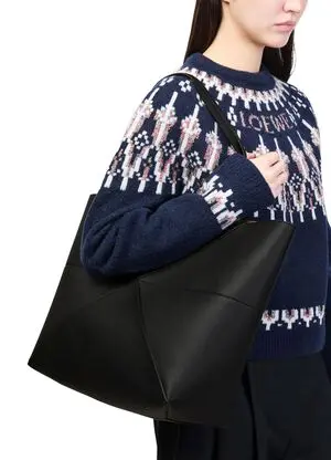 Loewe Large Puzzle Fold Tote Bag