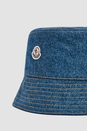 Moncler Denim Bucket Hat