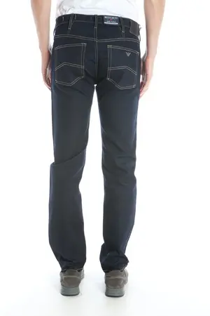 Emporio Armani Logo Denim Pants