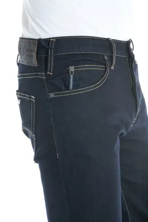 Emporio Armani Logo Denim Pants