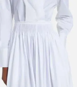 JOSEPH Kathe Cotton Poplin Midi Dress
