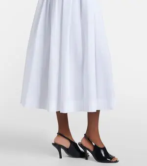 JOSEPH Kathe Cotton Poplin Midi Dress