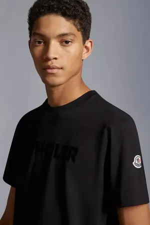 Moncler Flocked Logo T-shirt