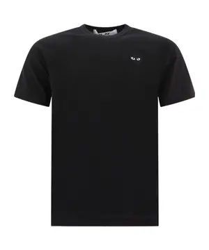 Play Comme Des Garcon Short-sleeved T-shirt - Black