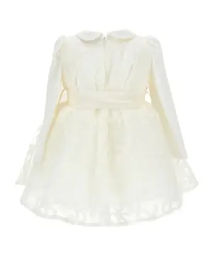 Monnalisa Bow-embellishment Dress