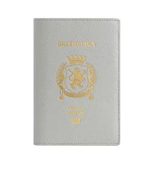 Balenciaga Passport Holder - Grey
