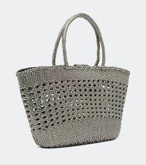 Rixo X Dragon Diffusion Lucine Leather Tote Bag