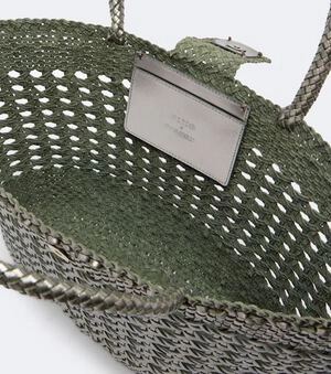 Rixo X Dragon Diffusion Lucine Leather Tote Bag