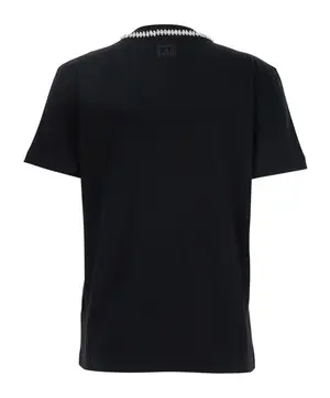 SEMICOUTURE Embellished Round Neck T-shirt