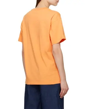 Maison Kitsuné Crewneck T-shirt With Fox Print