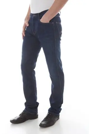 Emporio Armani Logo Denim Pants