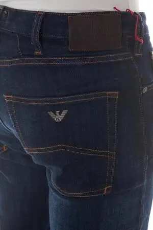 Emporio Armani Logo Denim Pants