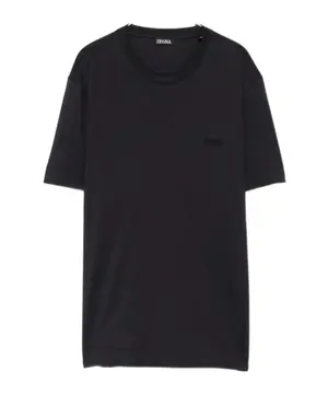 Zegna Crew-neck T-shirt - Black