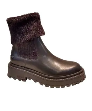 Liu Jo Sock-style Ankle Boots - Black