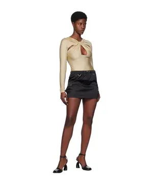Coperni Long-sleeve Twisted Bodysuit