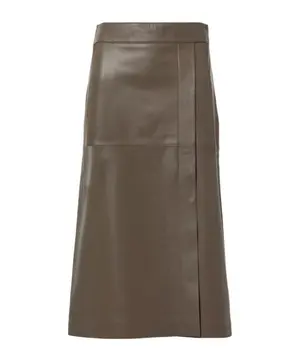 JOSEPH Midi Skirt - Brown